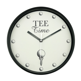 Tee Time Clock 20cm x 20cm.